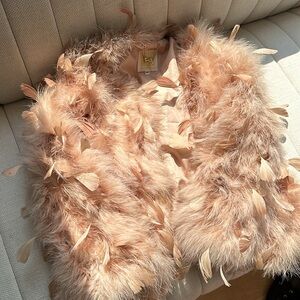 Jackets & Coats | Fluffy Feather Jacket | Poshmark